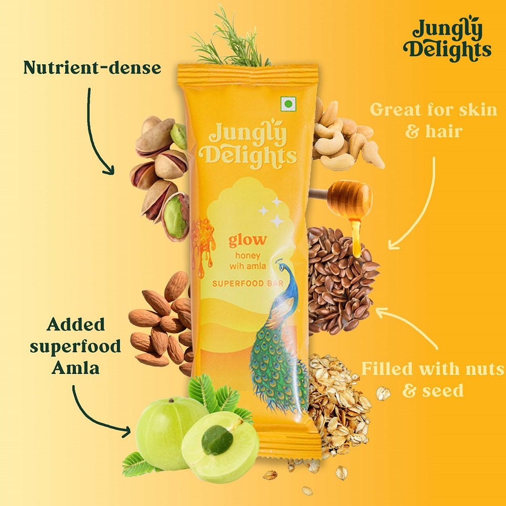 Glow | Superfood Bars | Made for the Whole Family – Jungly Delights